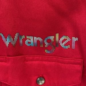 Wrangler | Shirts | Vintage New Wrangle Long Sleeve Western Shirt Logo ...